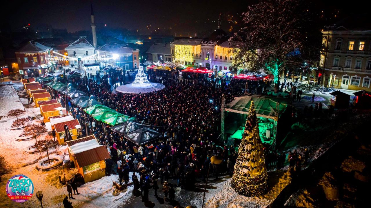 Turistička zajednica grada Tuzla - ‘Zimski grad’ bit će otvoren 12.decembra na Trgu slobode u ...